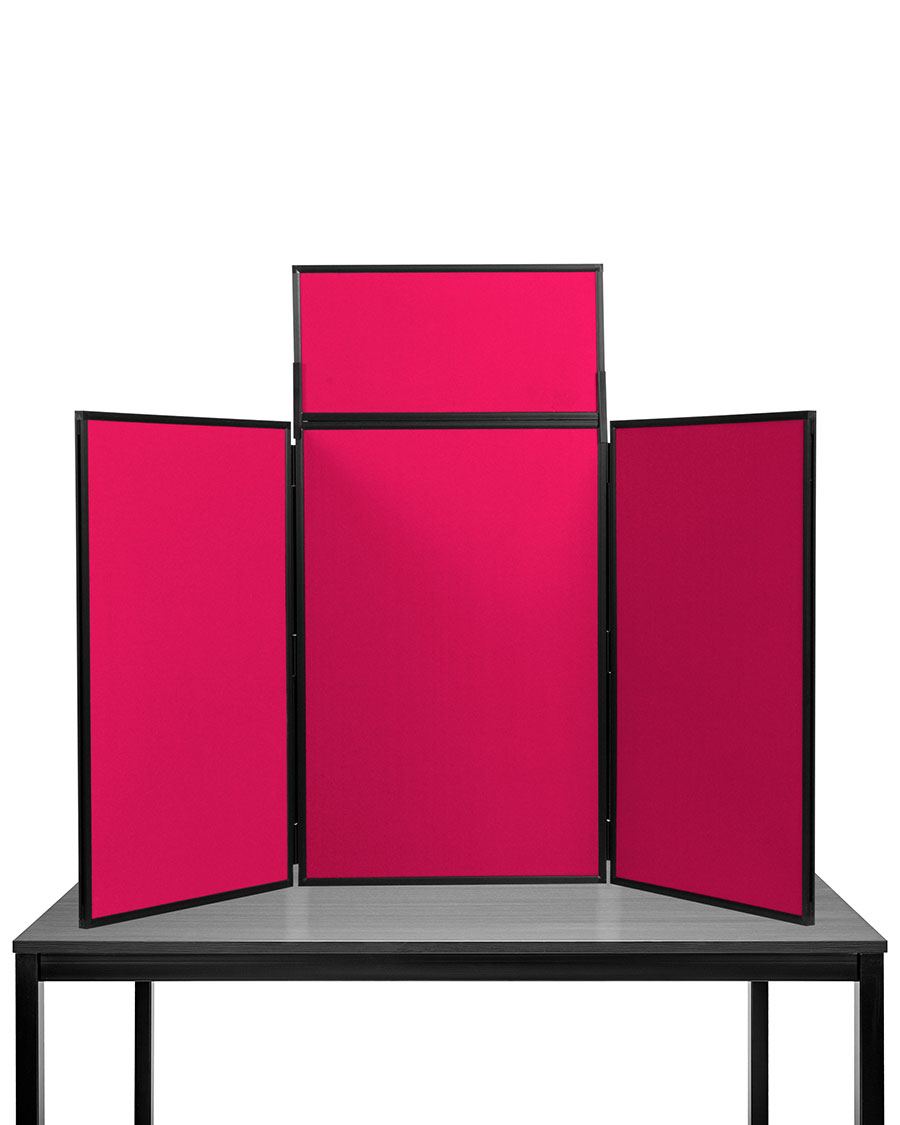 3 Panel Maxi Desk Top Display Stand
