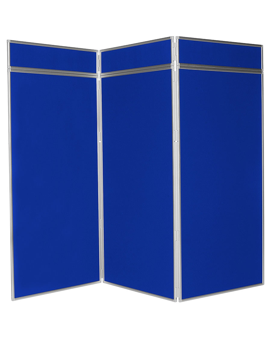3 Panel Folding Jumbo Display Stand - Aluminium Frame