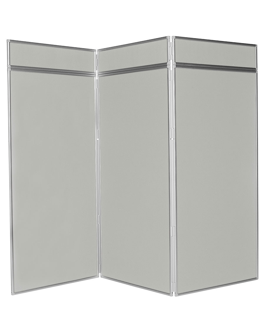 3 Panel Folding Jumbo Display Stand - Aluminium Frame