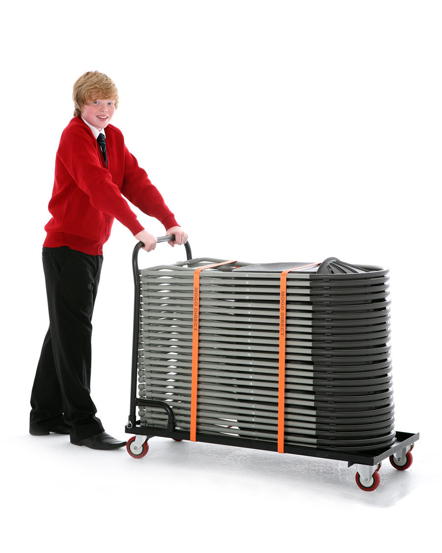 40 Classic Conference Folding Chair + Trolley