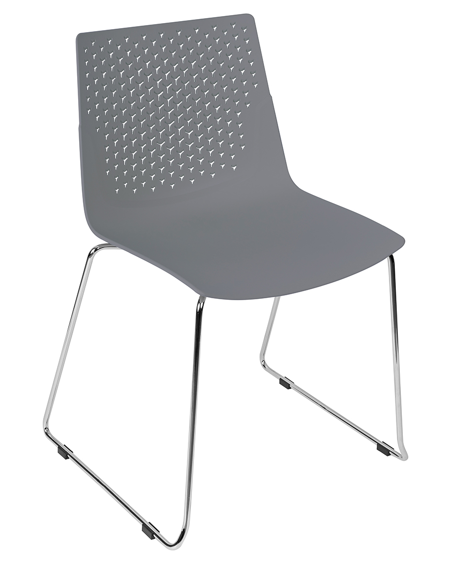 Flex Skid-Base Stacking Chair