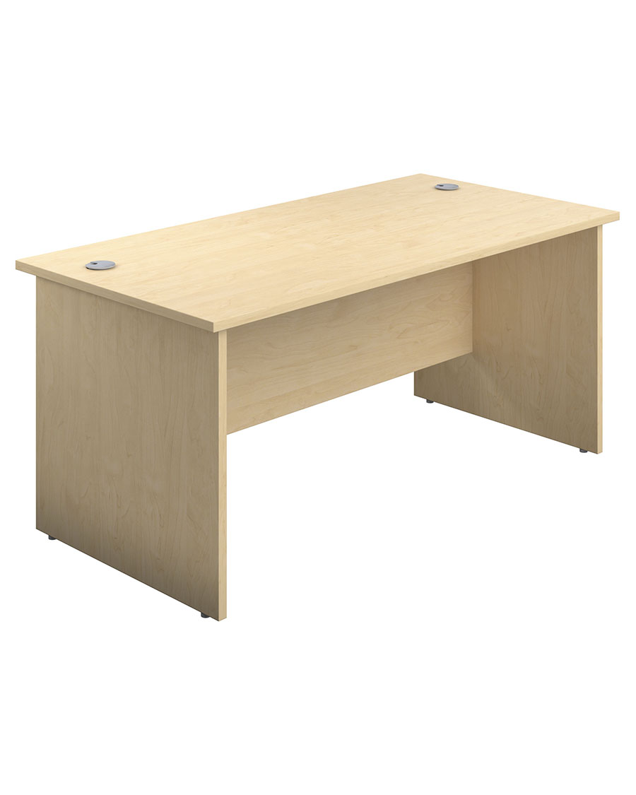 Panel End Rectangular Workstation 24H