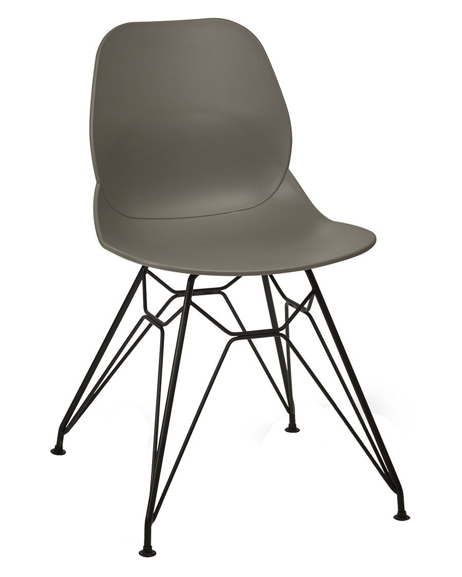 Shoreditch Eiffel Base Chair - Black Frame