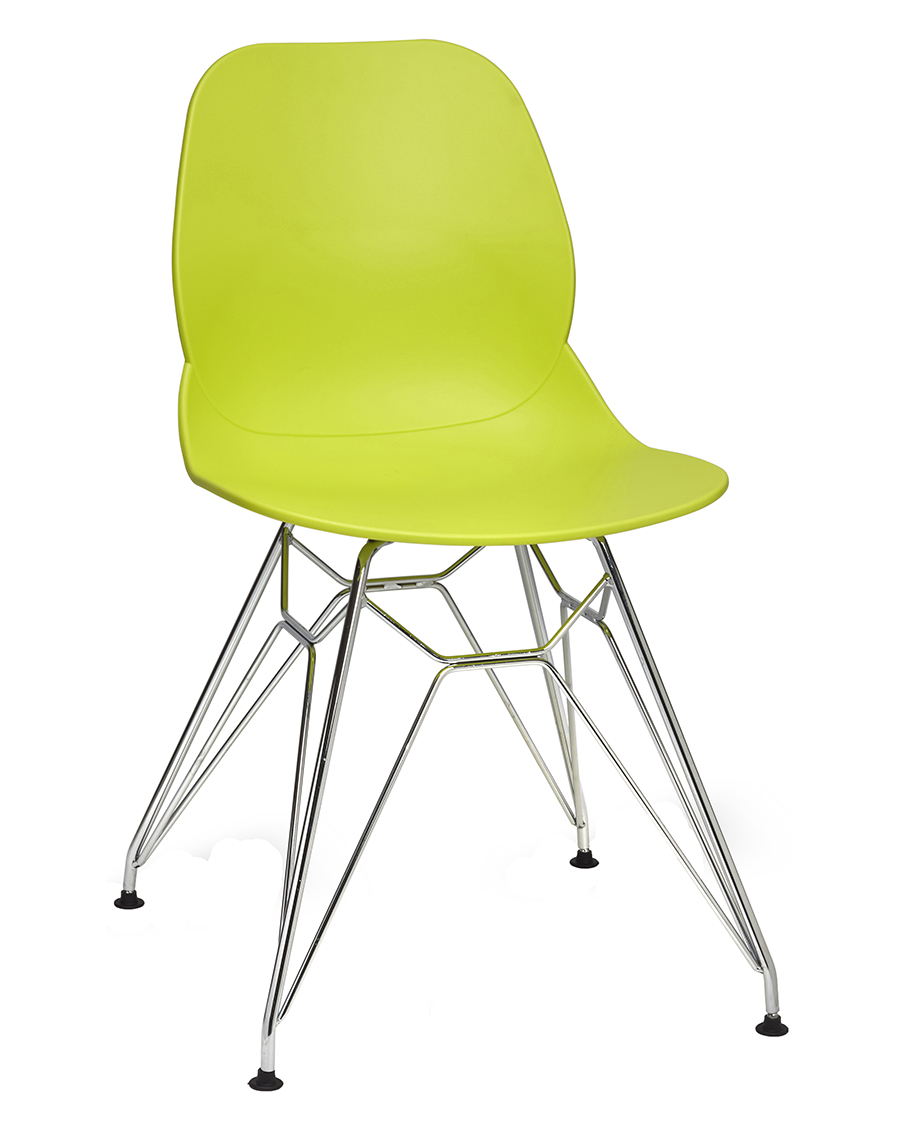Shoreditch Eiffel Base Chair - Chrome Frame
